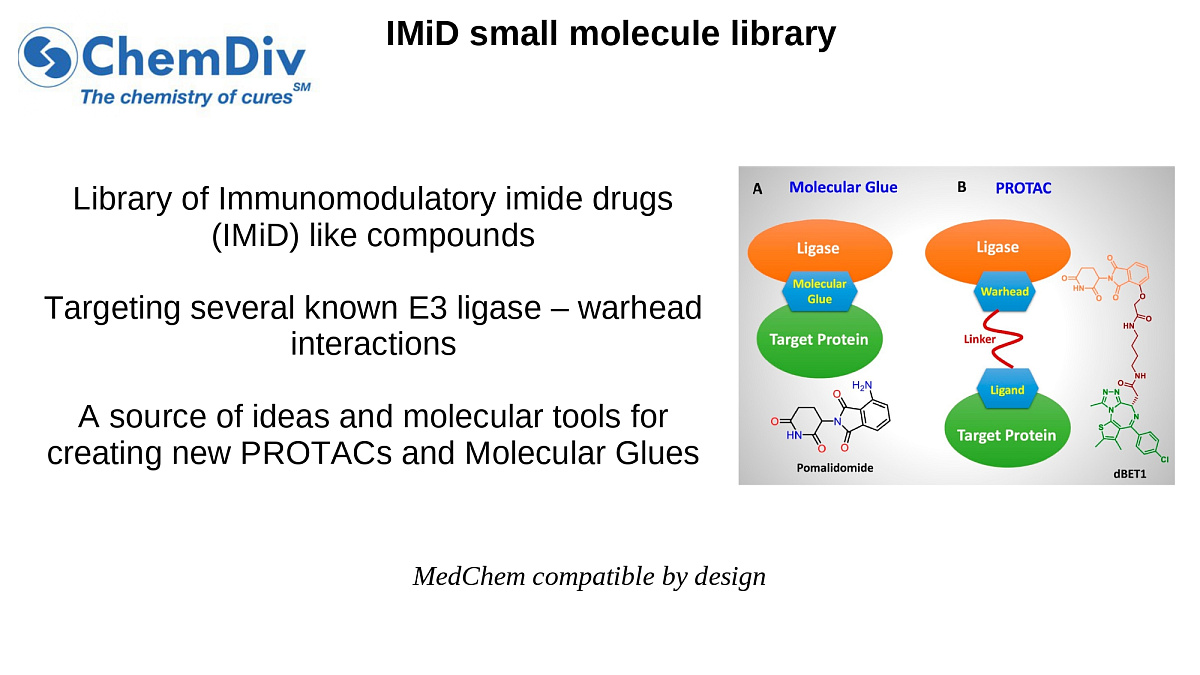IMiD small molecule library