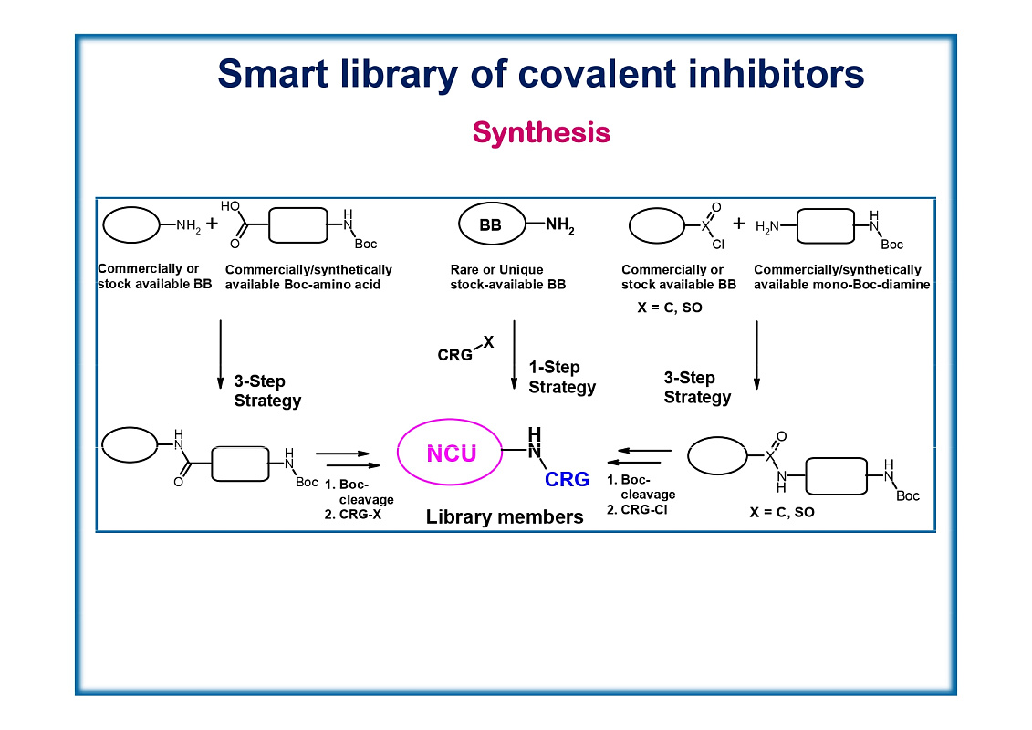 Covalent Fragments Smart Library
