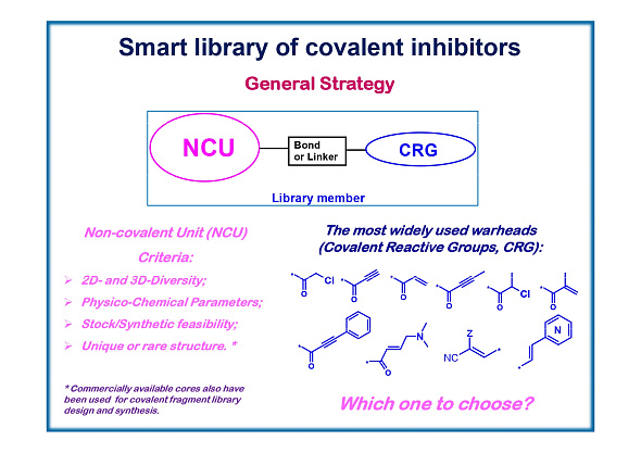 Covalent Fragments Smart Library