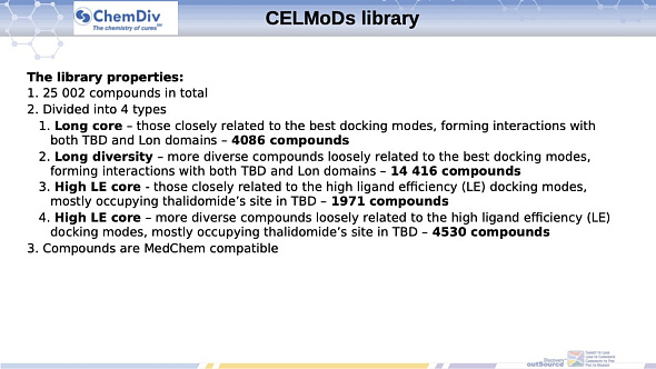 CELMoDs library